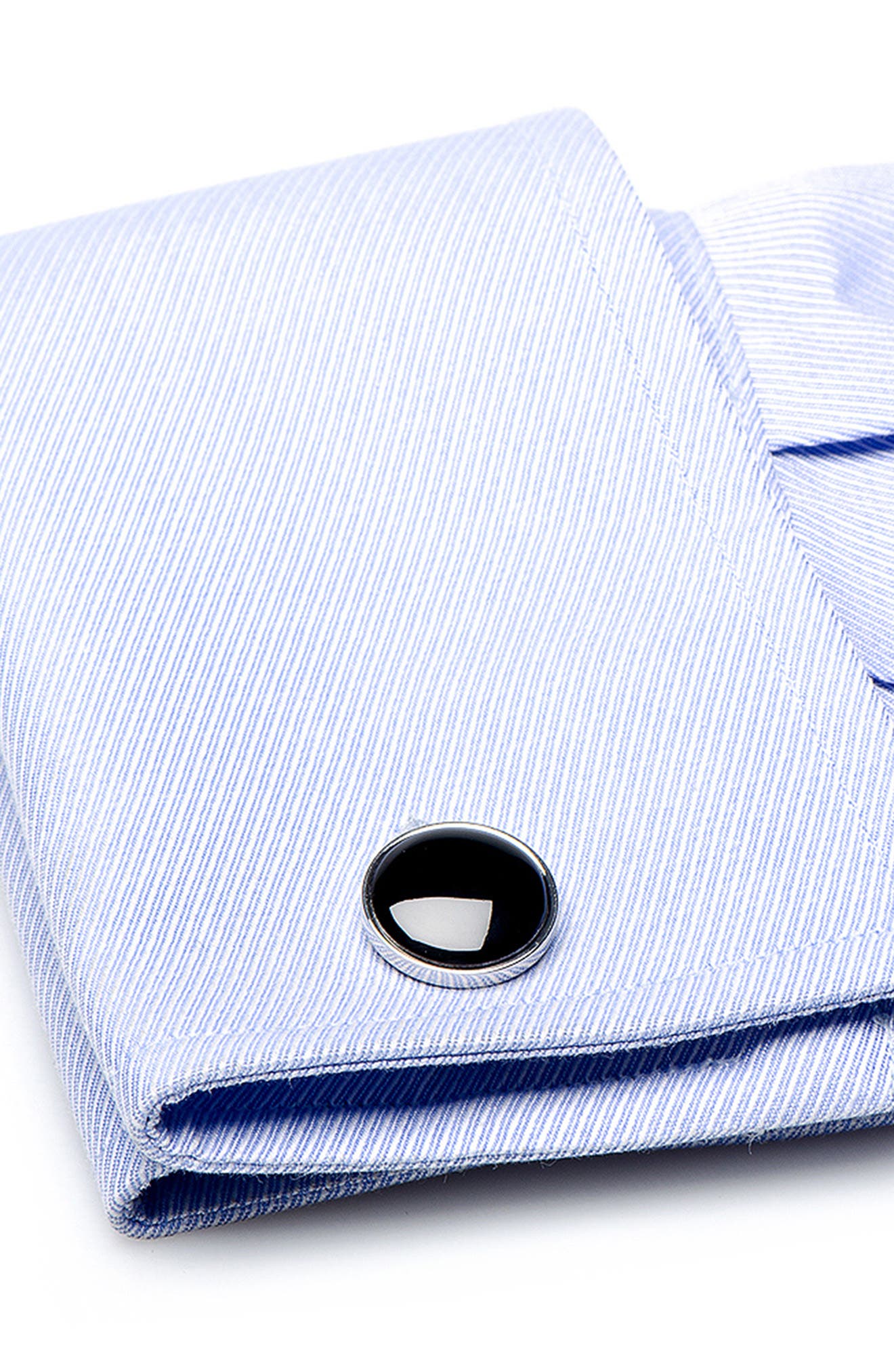 Round Onyx Cuff Links (Men) | Nordstrom