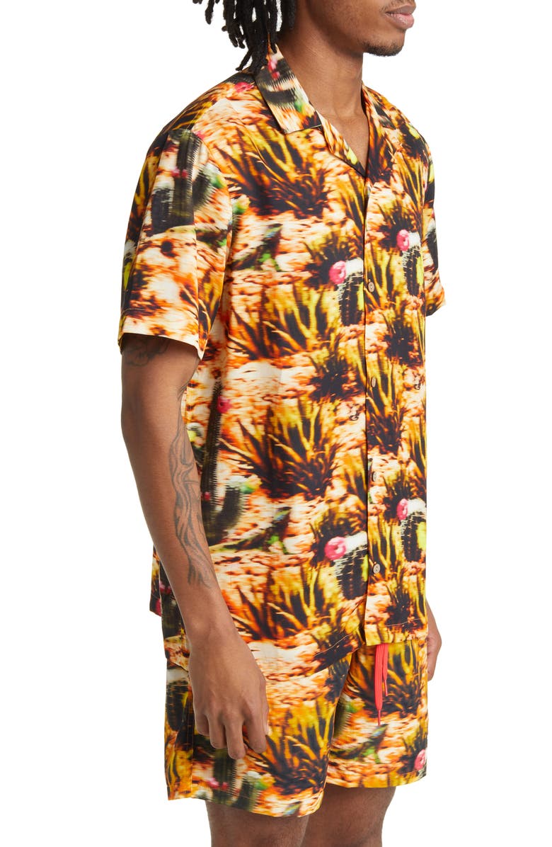 Billionaire Boys Club Dust Storm Short Sleeve Button-Up Shirt | Nordstrom