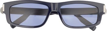 DIOR CD Icon S2I 55mm Rectangular Sunglasses | Nordstromrack
