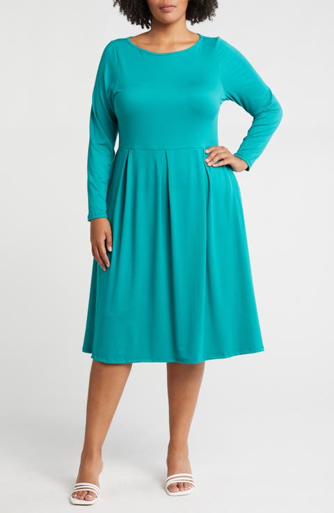 Fit & Flare Plus Size Dresses for Women | Nordstrom