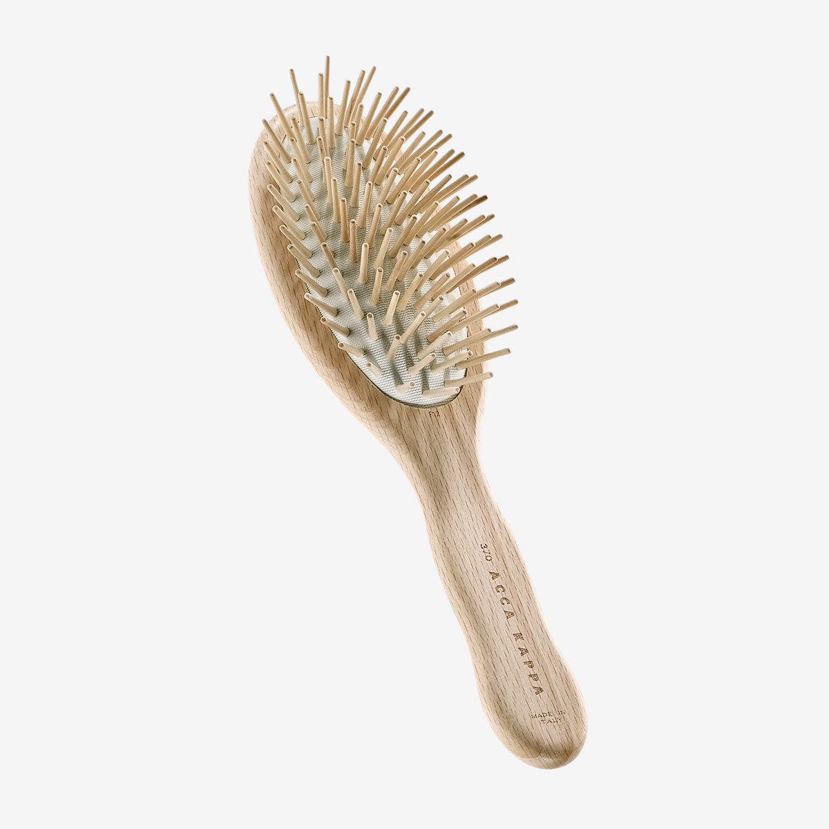 ACCA KAPPA Natura Oval Brush - Wooden Pins | Nordstrom