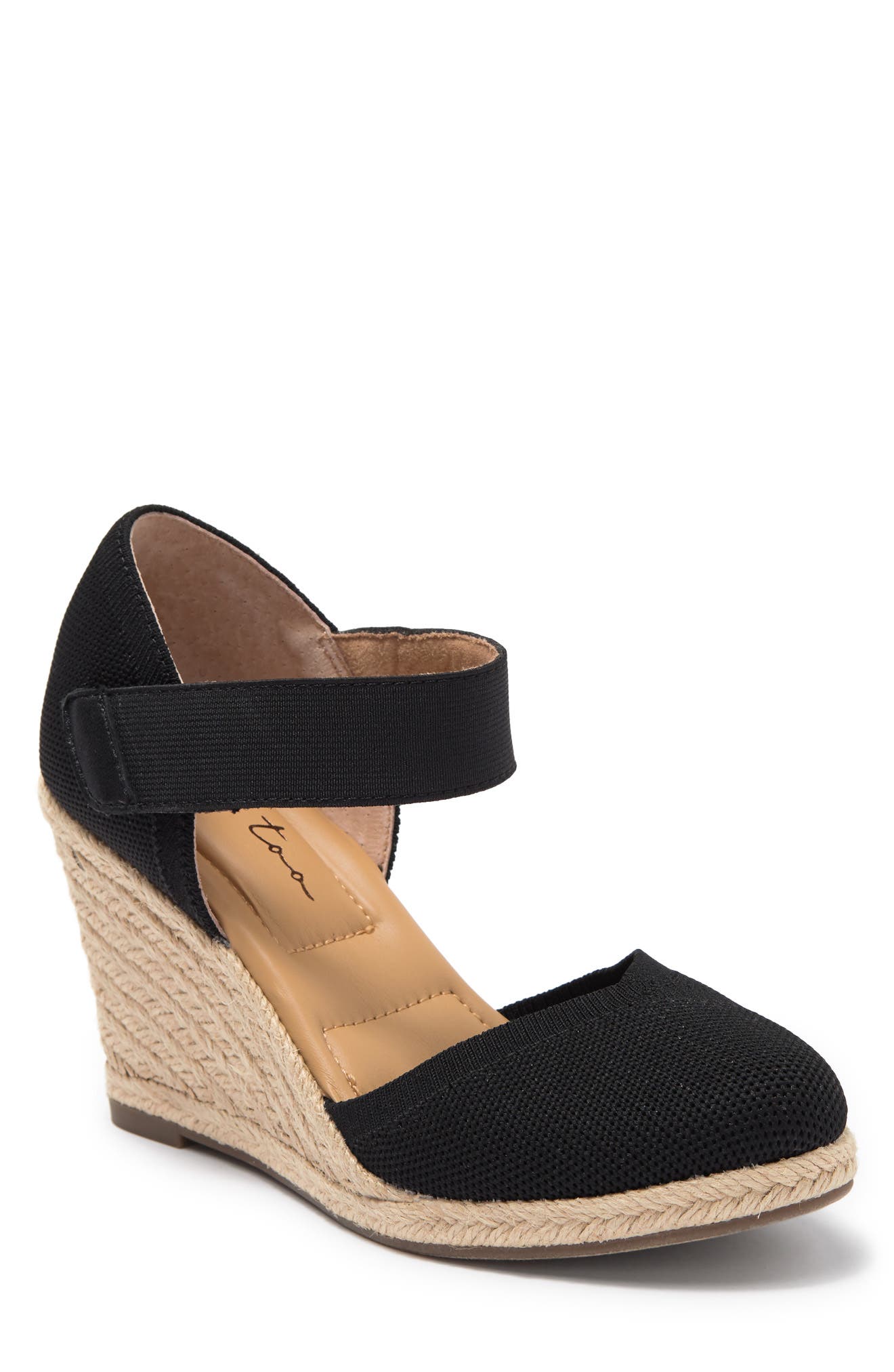 Me Too Mesh Upper Strappy Espadrille Wedge (Women) | Nordstromrack