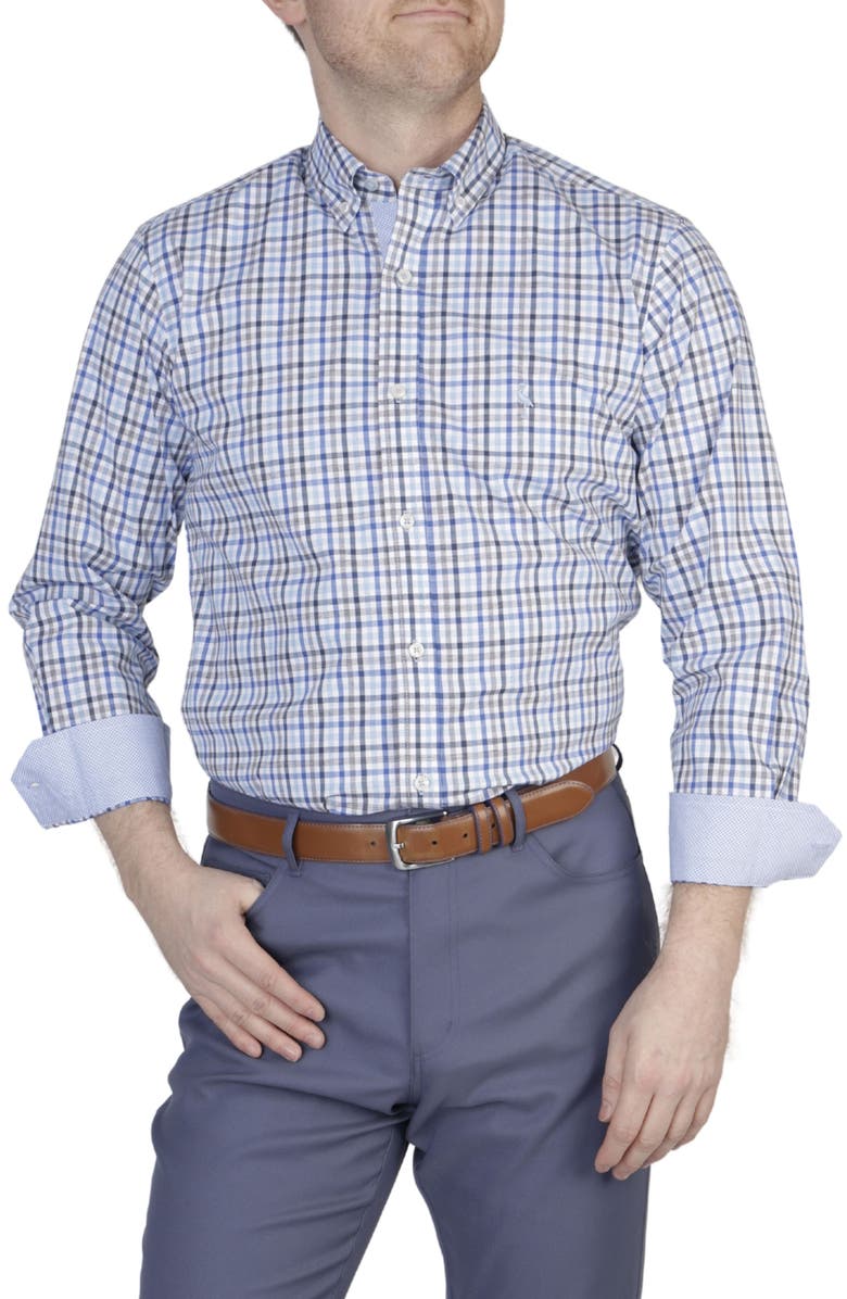 TailorByrd Check Stretch Button-Down Shirt | Nordstromrack