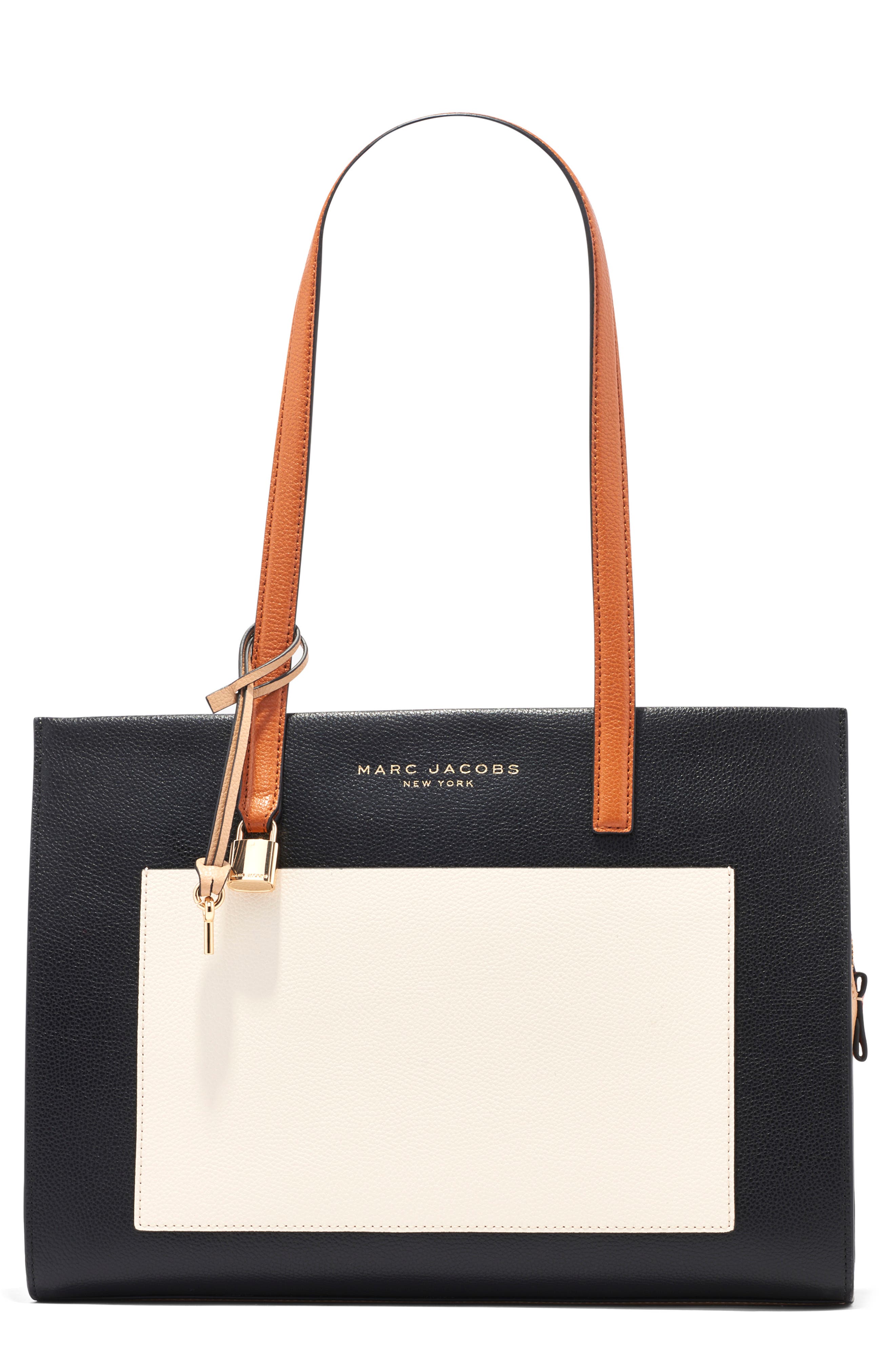 Marc Jacobs Grind Colorblock Leather Tote Bag | Nordstromrack