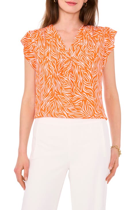 Women's Orange Blouses | Nordstrom