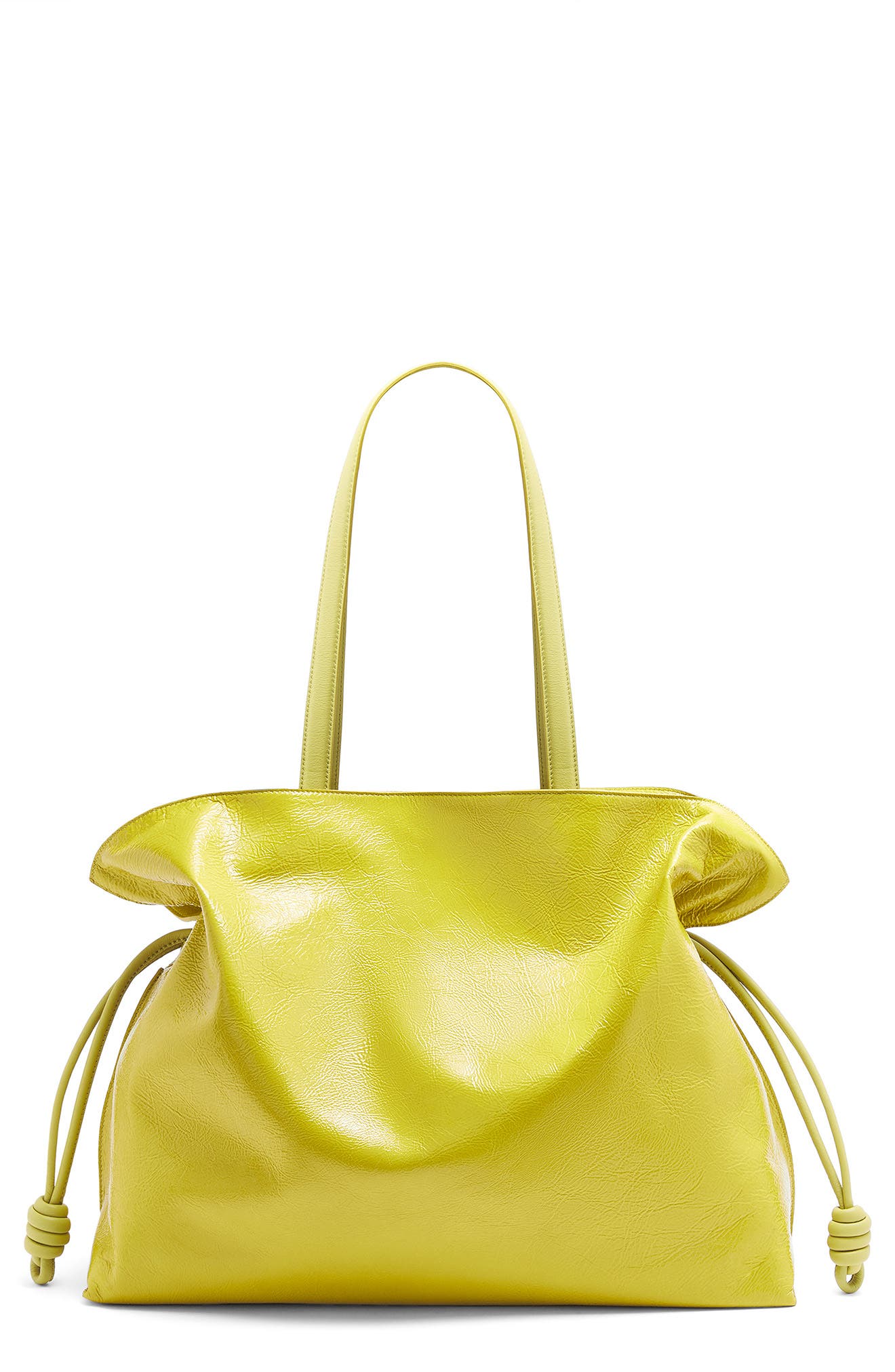 Loewe X-Large Flamenco Patent Leather Shoulder Bag | Nordstrom