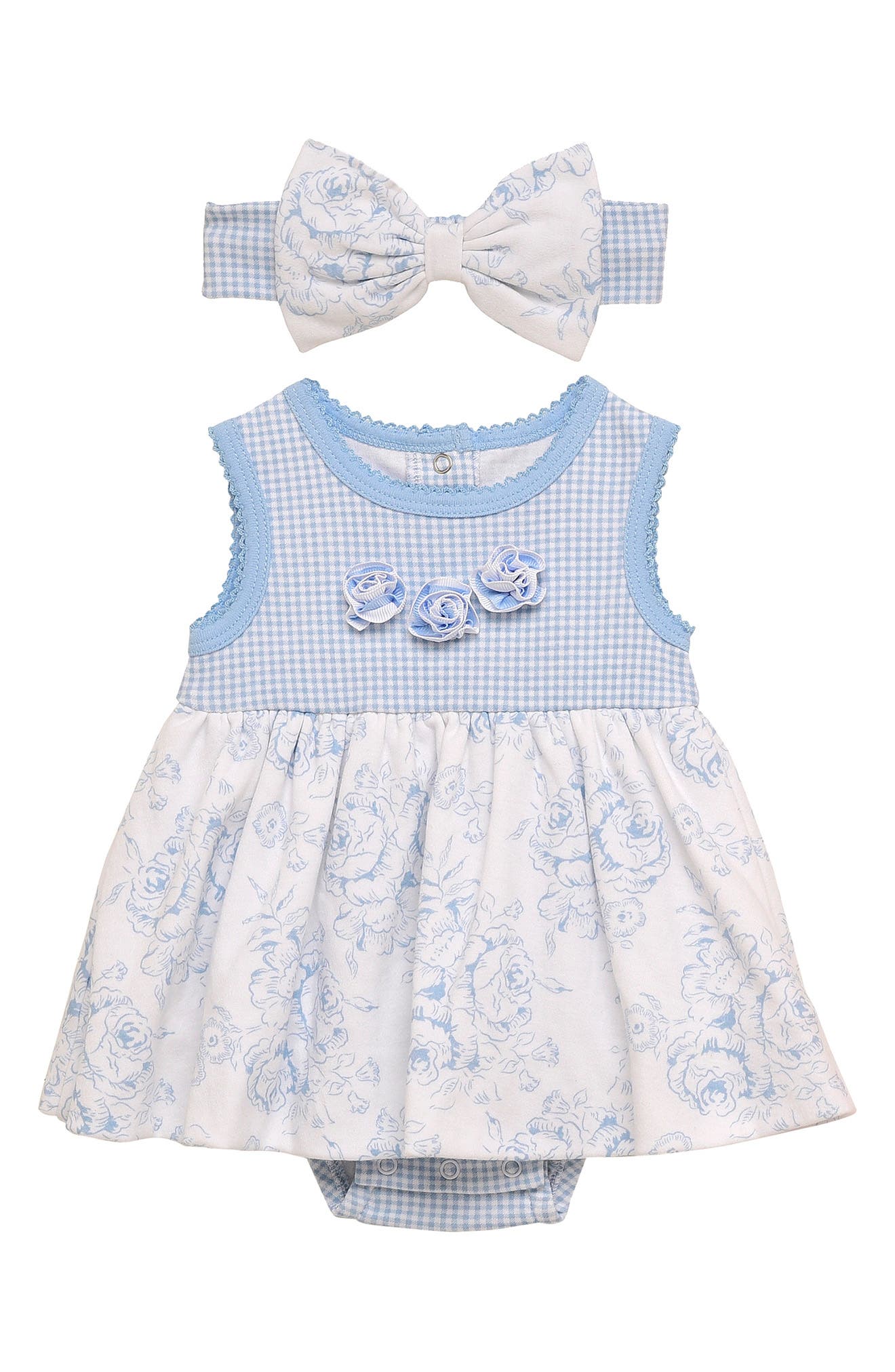 BABY STARTERS 2-Piece Bubble Dress Set | Nordstromrack