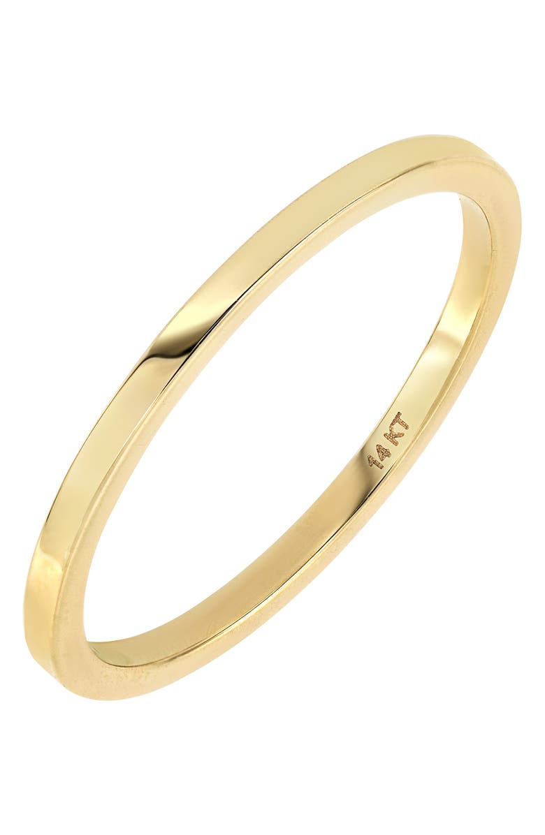 Bony Levy 14K Yellow Gold Stackable Slim Band Ring | Nordstromrack