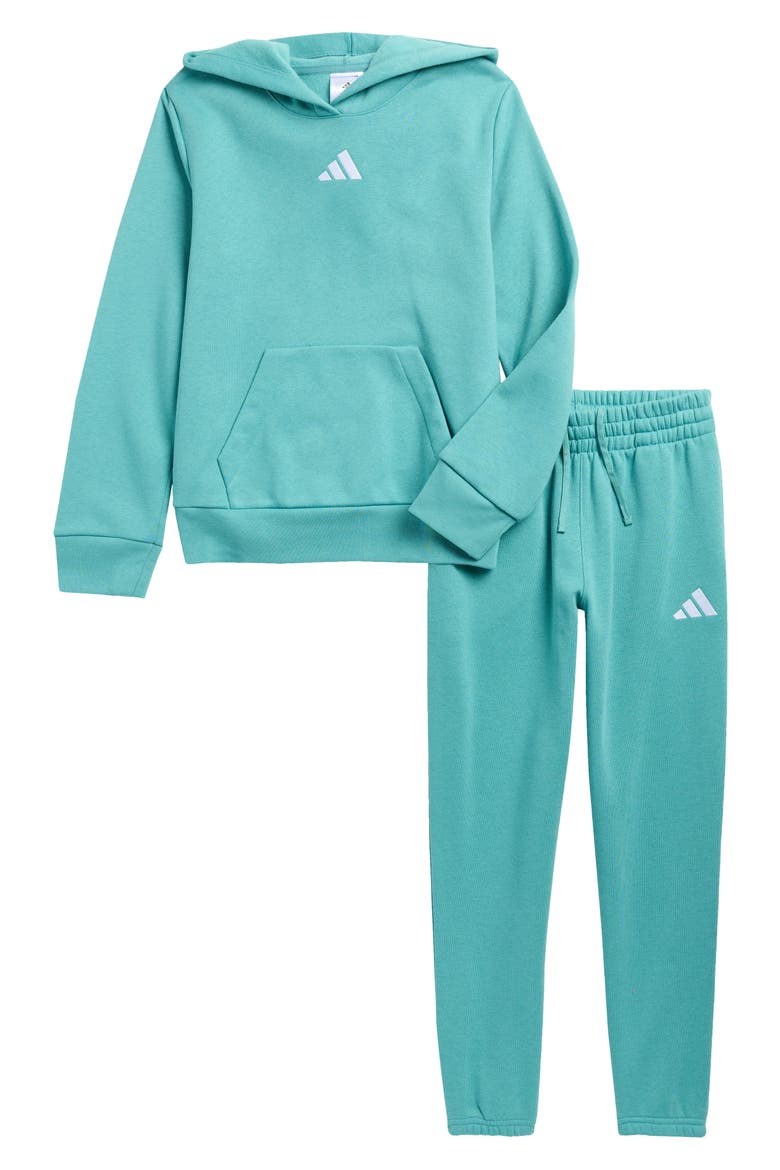Kids' Logo Print Fleece Hoodie & Joggers Set (Women) | Nordstromrack