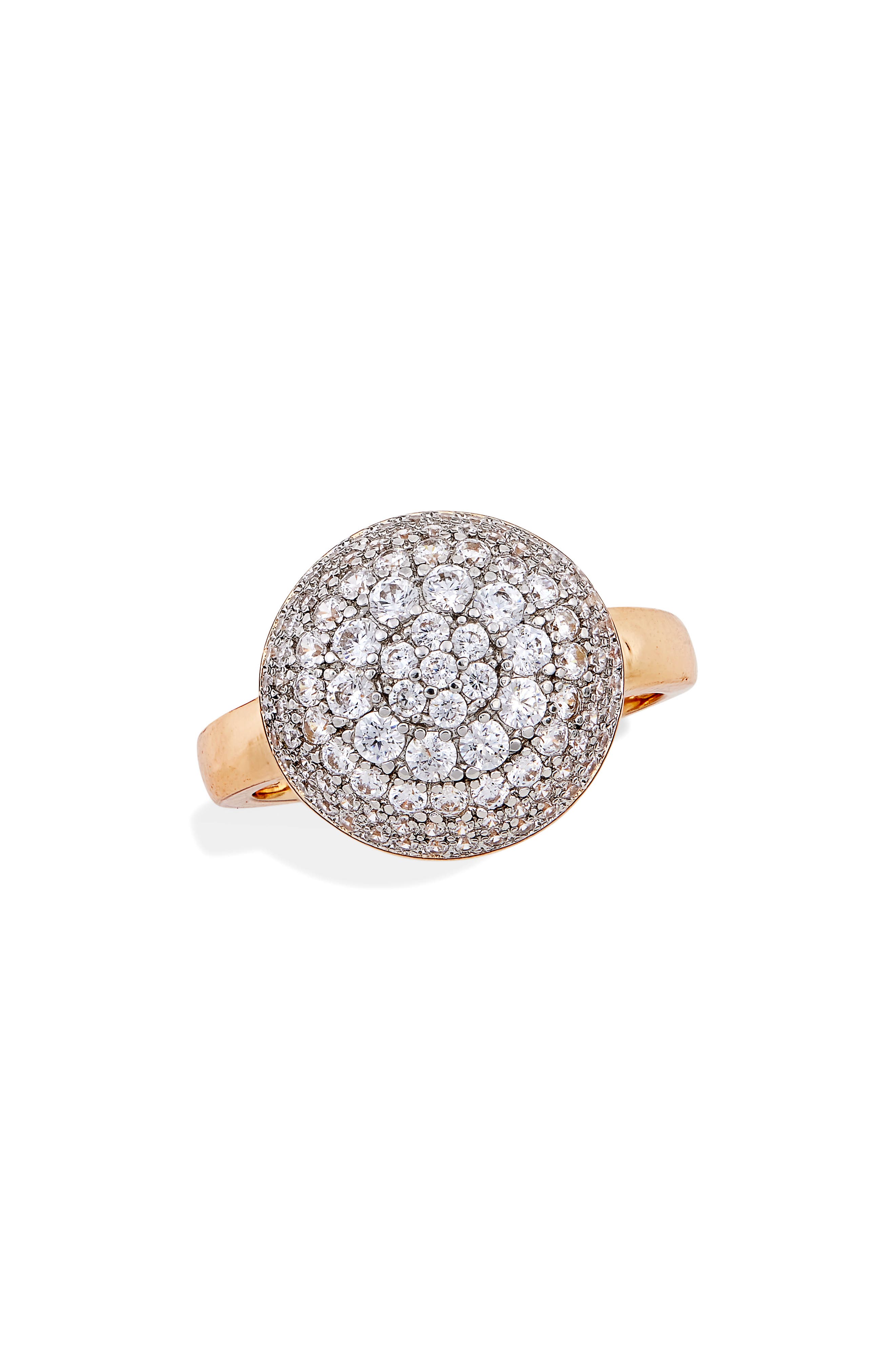 SAVVY CIE JEWELS Pavé Bold Statement Ring | Nordstromrack