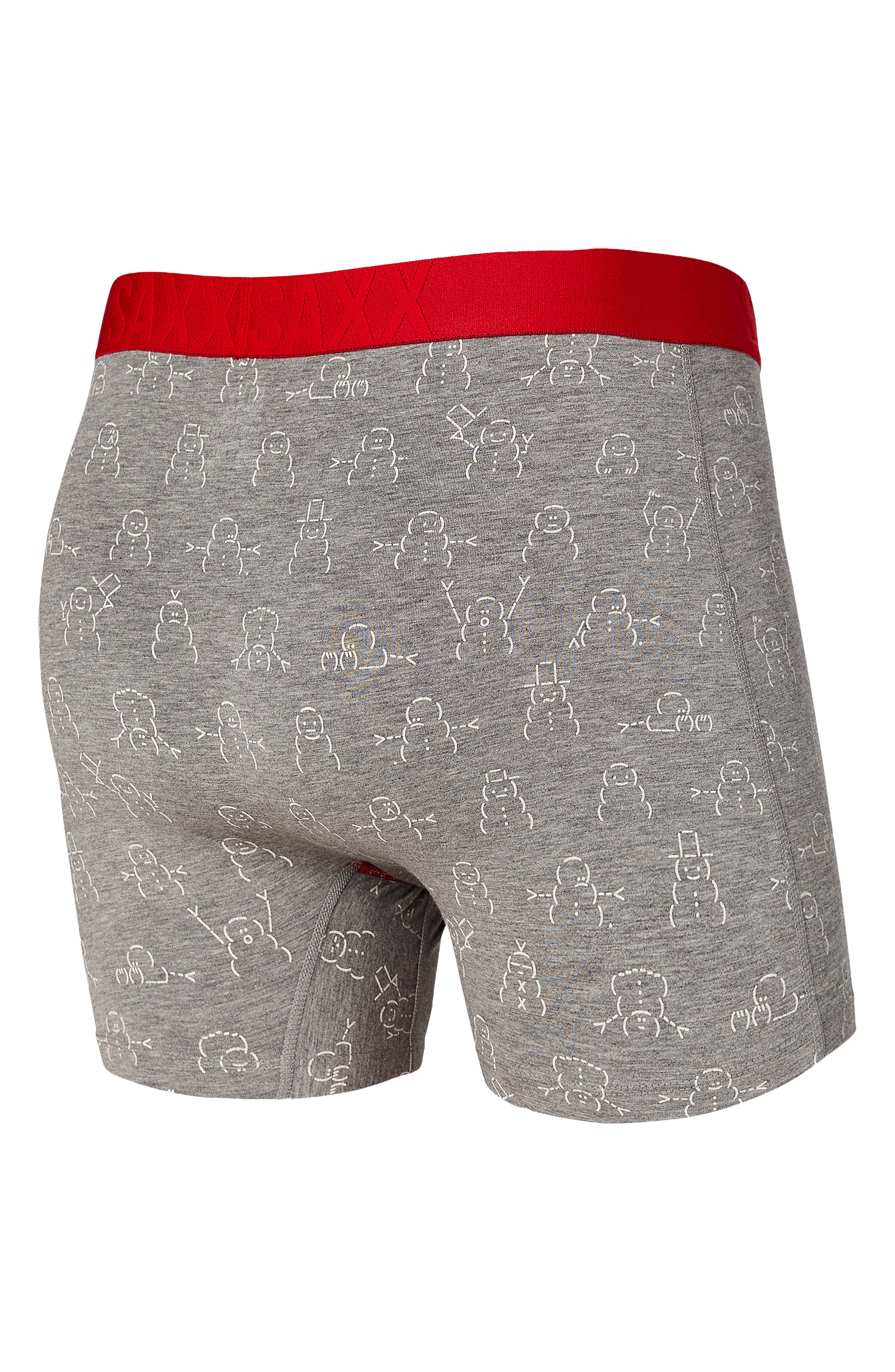 SAXX Undercover Snowman Print Performance Boxer Briefs | Nordstromrack