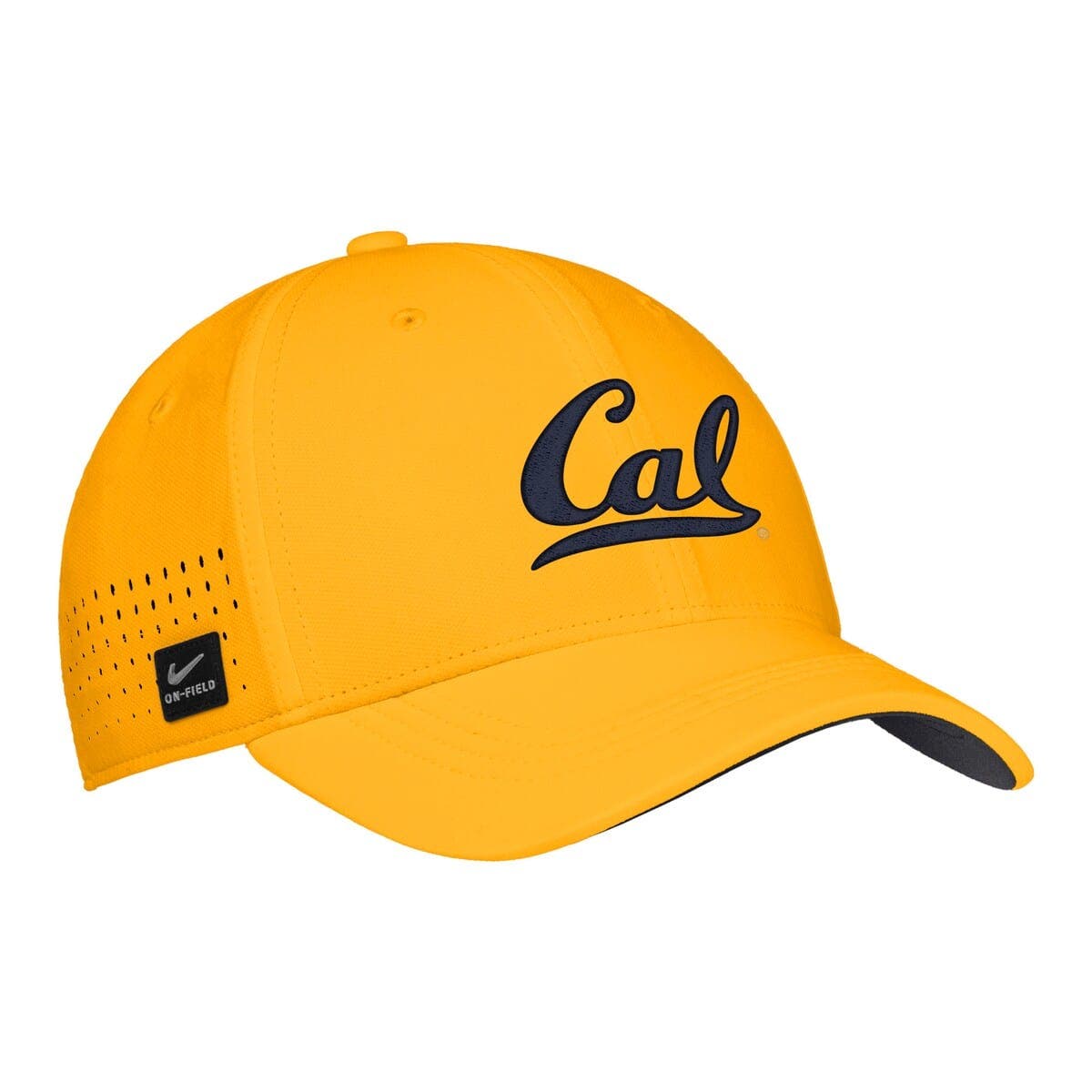 Nike Men's Nike Gold Cal Bears 2025 On-Field Performance Flex Hat ...
