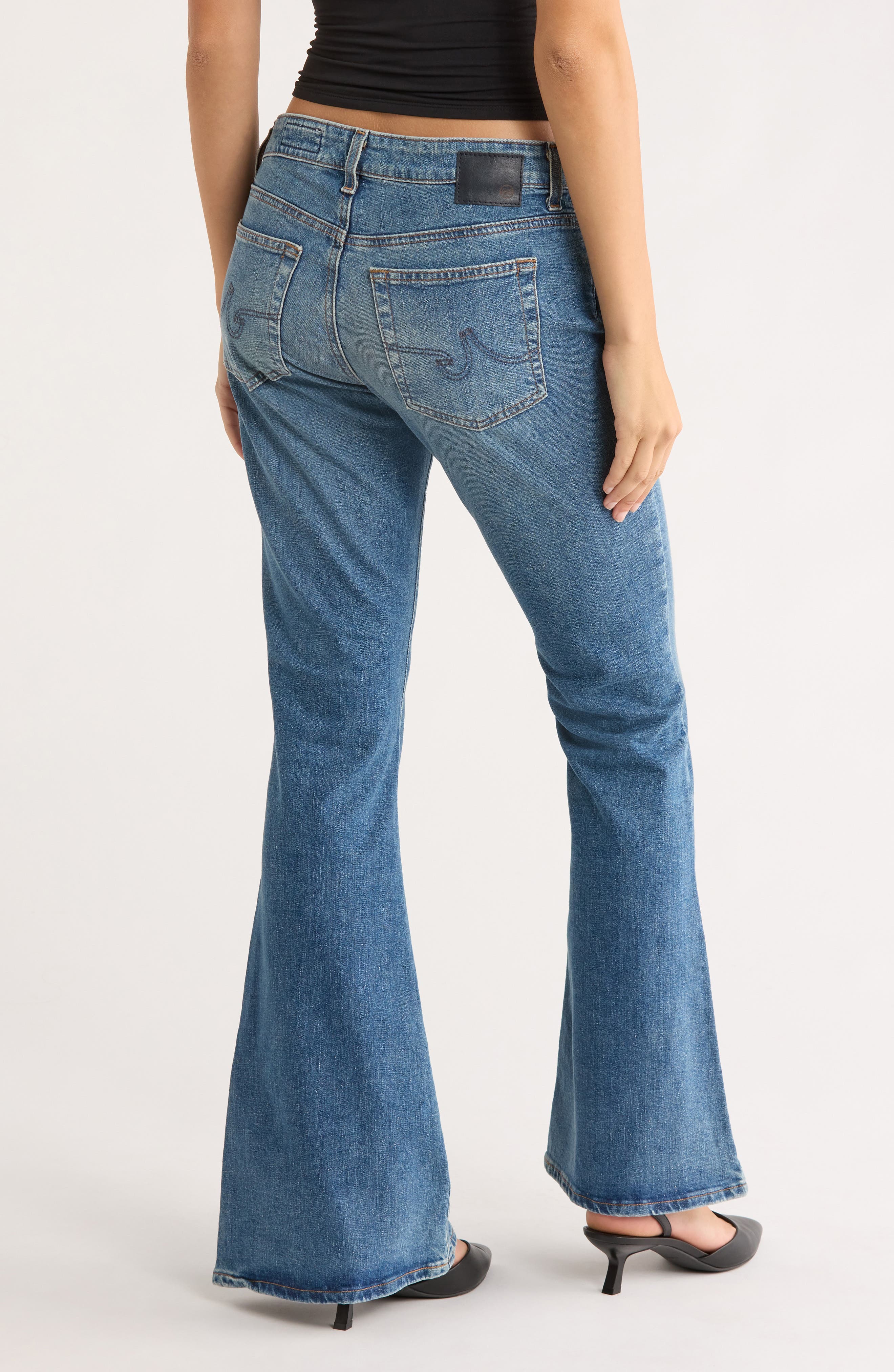 AG Mid Rise Flare Leg Jeans | Nordstromrack