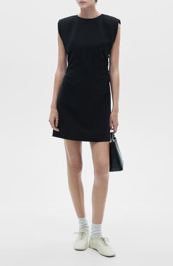 MANGO Cara Shoulder Pad Minidress | Nordstromrack