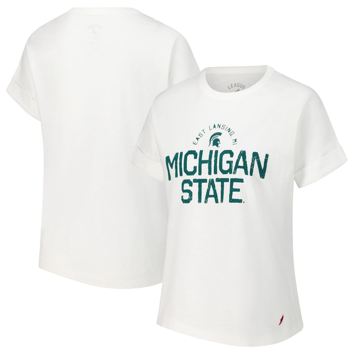 LEAGUE COLLEGIATE WEAR Women's League Collegiate Wear White Michigan ...