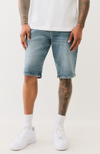 True Religion Ricky Straight Leg Denim Jorts | Nordstromrack