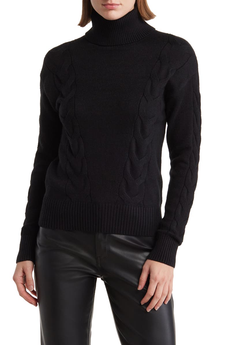 Laundry by Shelli Segal Cable Knit Sweater | Nordstromrack