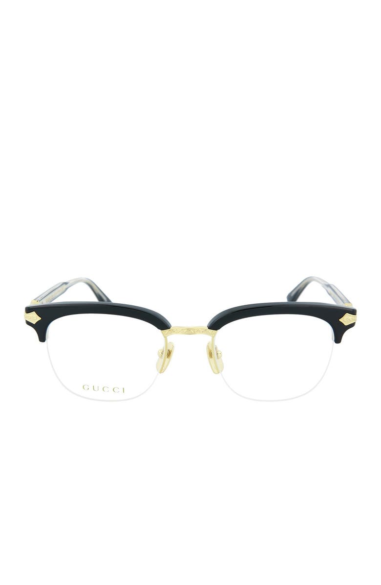 Gucci 50mm Brow Bar Optical Frames | Nordstromrack