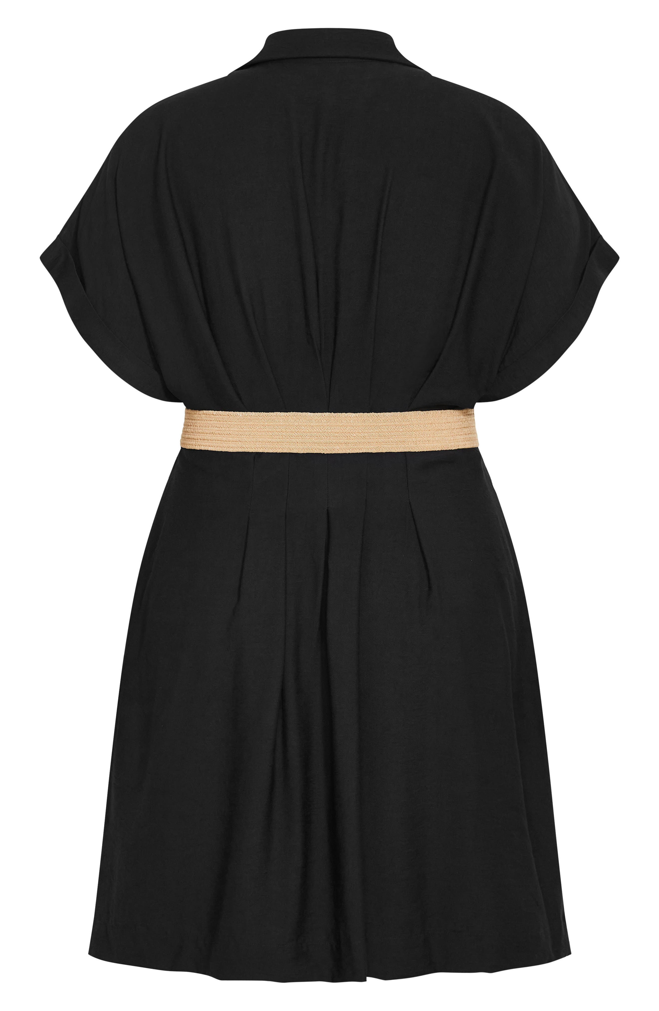 City Chic Jade Belted Shirtdress | Nordstrom