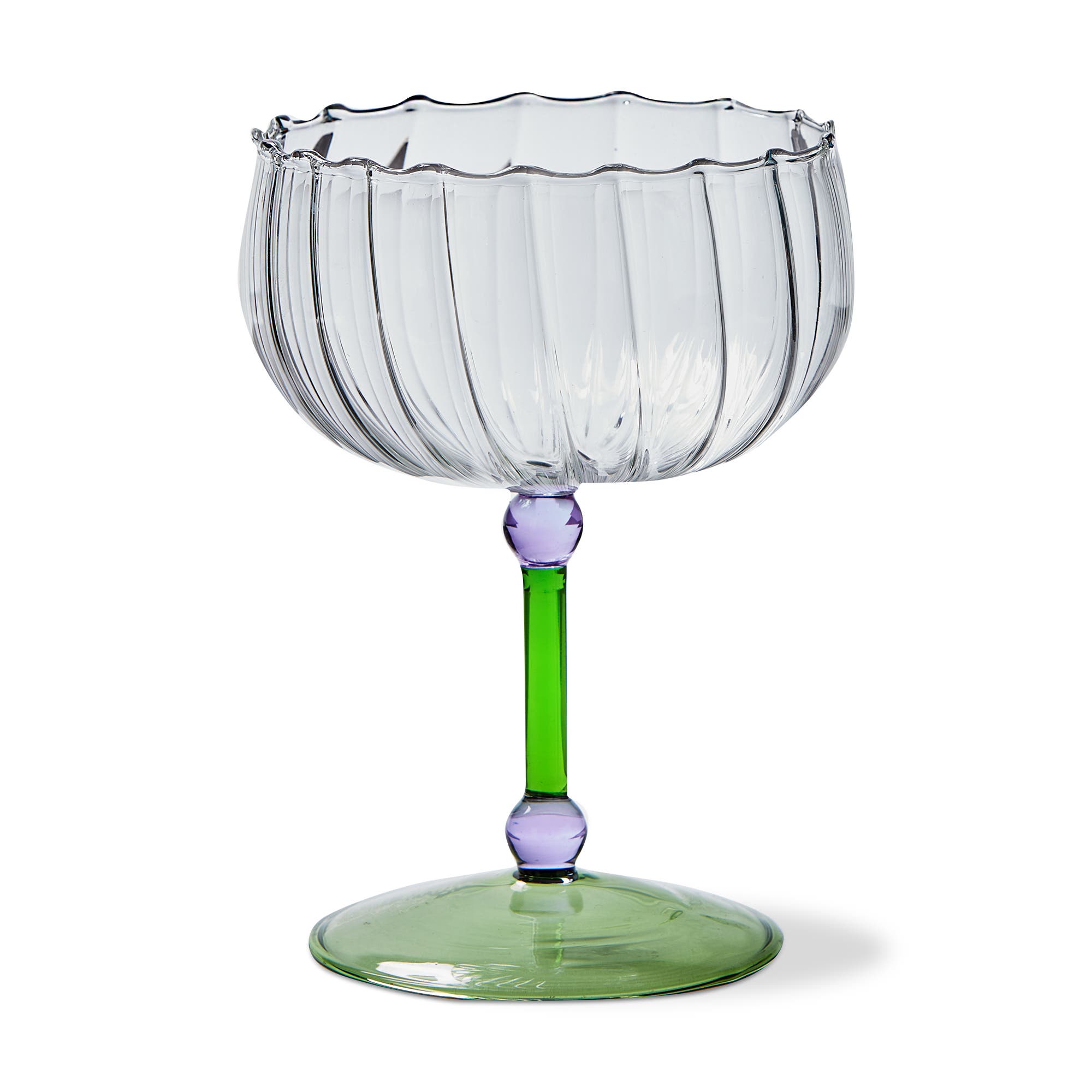 Bloom Coupe Glass Green Glass Spring | Nordstrom