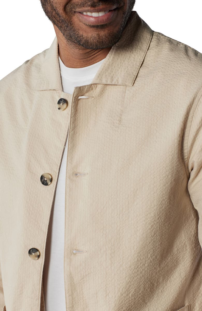 The Normal Brand Seersucker Chore Jacket | Nordstrom