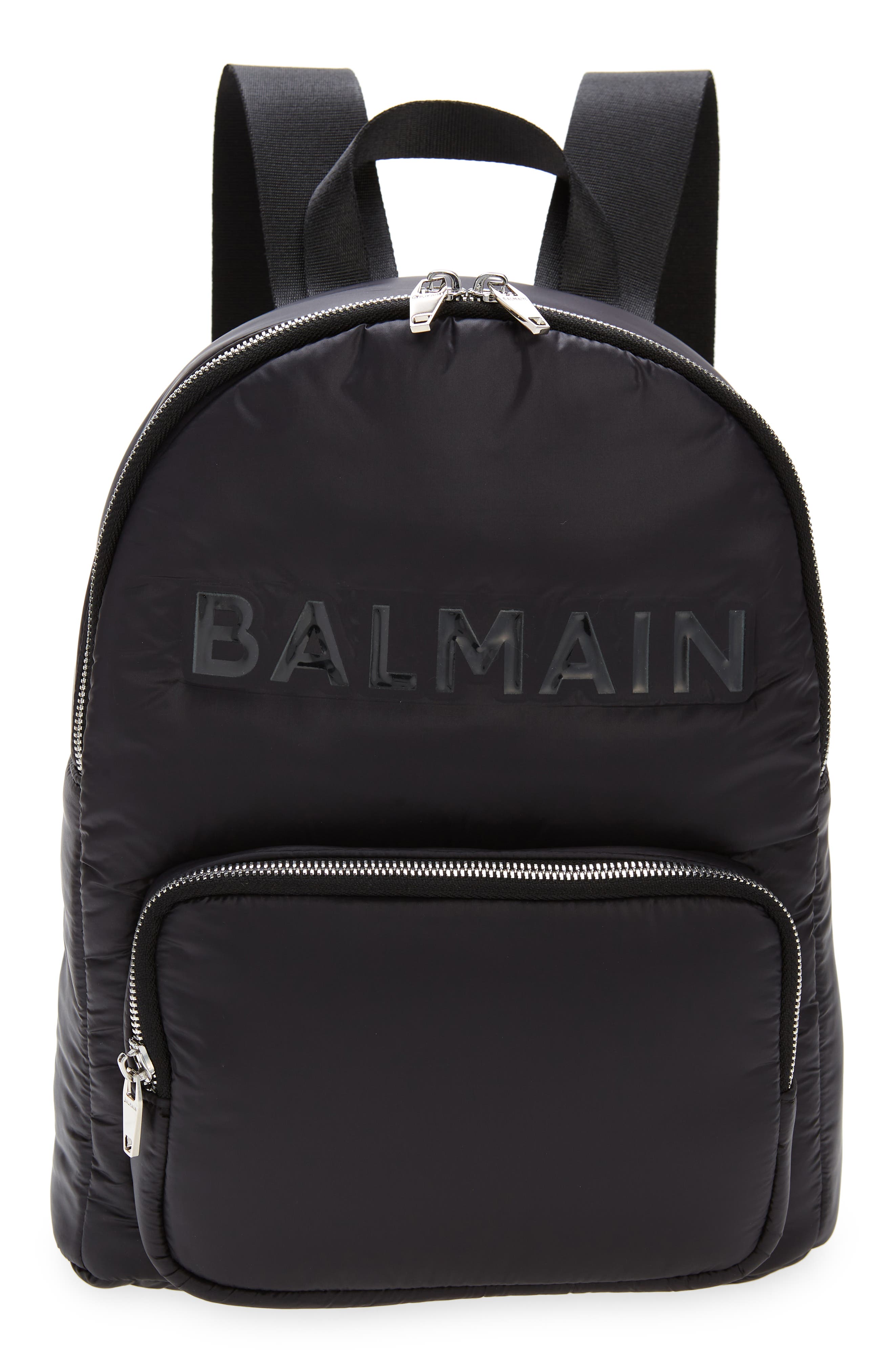 Balmain Kids' Logo Nylon Backpack | Nordstrom