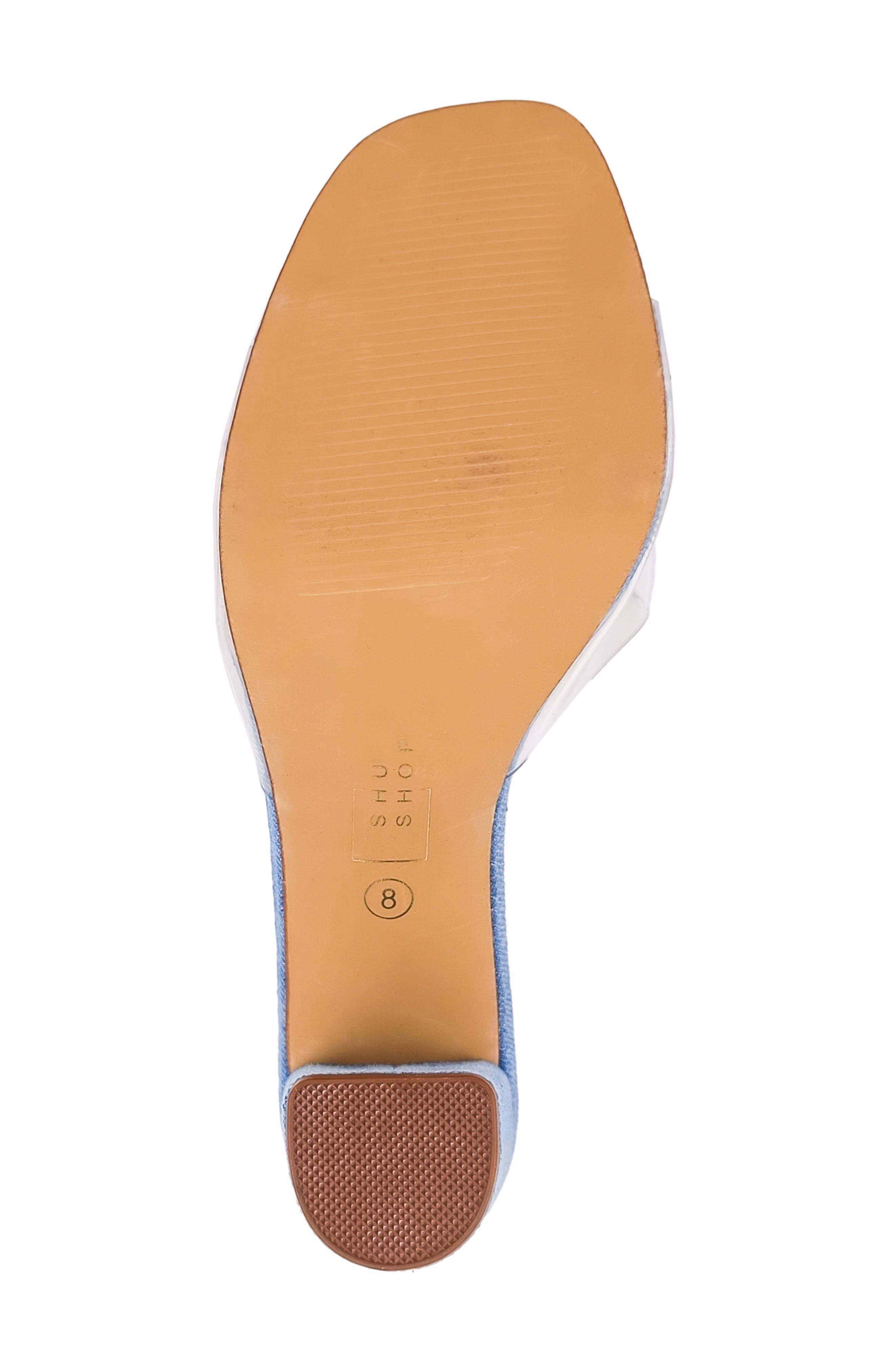 SHUSHOP Frida Block Heel Slide Sandal (Women) | Nordstromrack