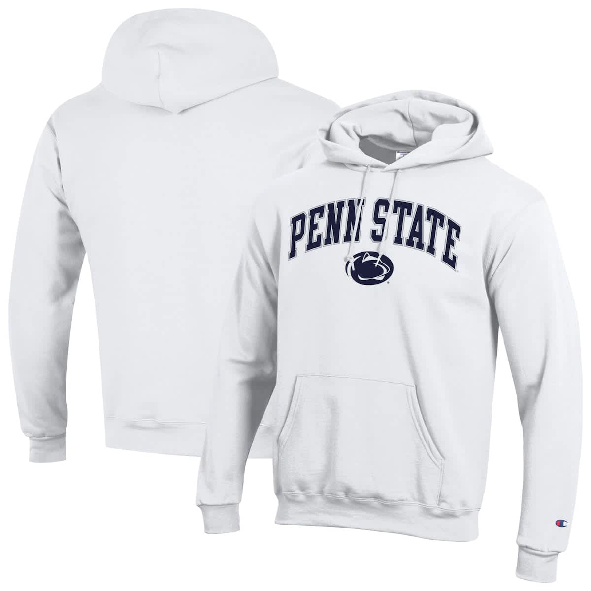 Champion Men's Champion White Penn State Nittany Lions Arched Logo ...