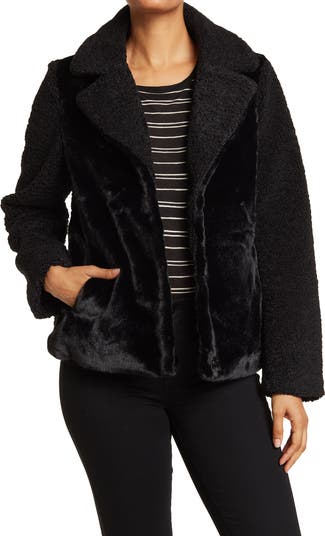 French Connection Faux Fur Coat | Nordstromrack