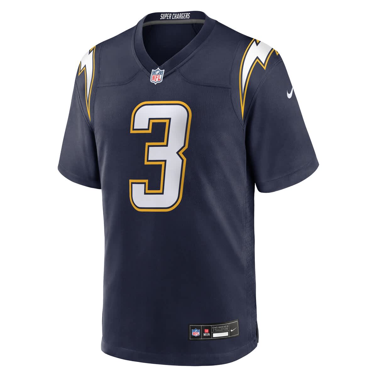 Nike Men's Nike Derwin James Jr. Navy Los Angeles Chargers Alternate ...