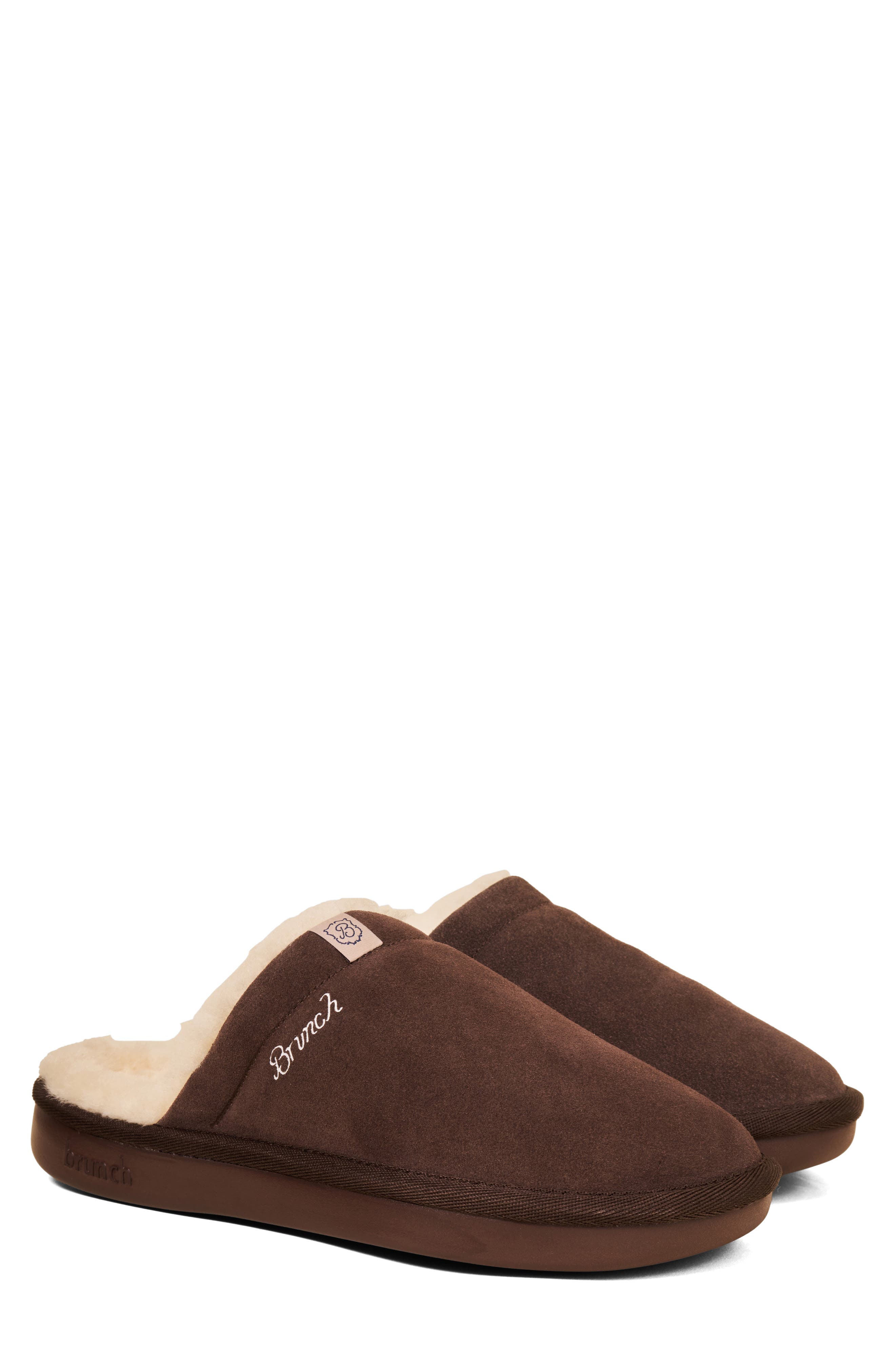 Gender Inclusive Essential Genuine Shearling Slipper (Men) | Nordstrom