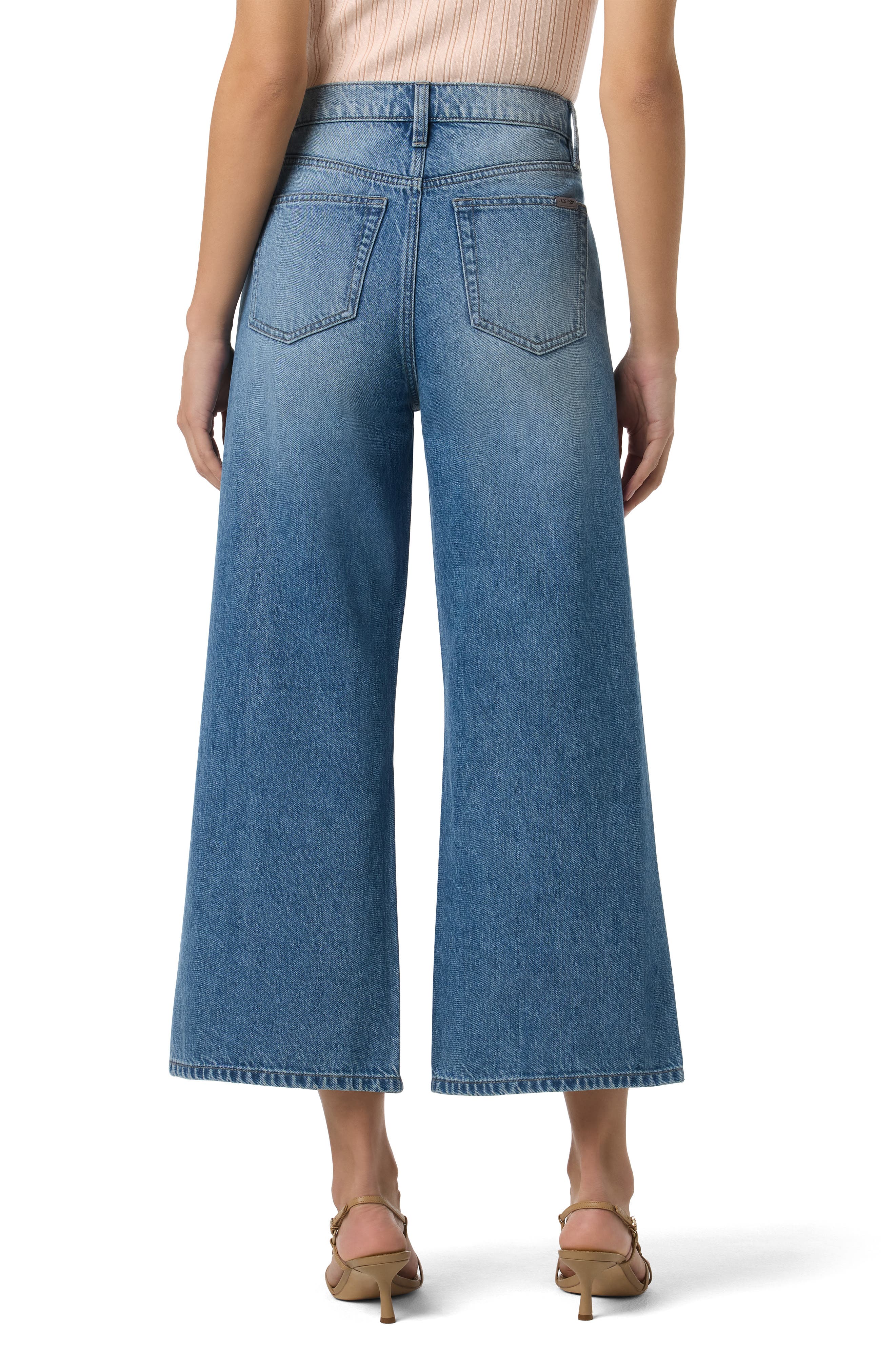Joe's High Waist Crop Wide Leg Jeans | Nordstromrack