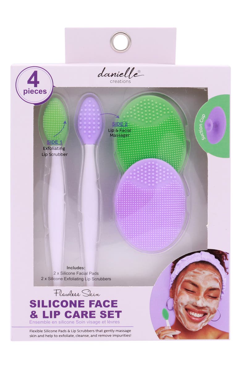 Upper Canada Soaps Flawless Skin Silicone Face & Lip Care 4-Piece Set ...