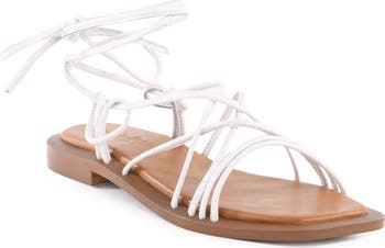 Seychelles Lilac Two Ankle Wrap Sandal (Women) | Nordstrom