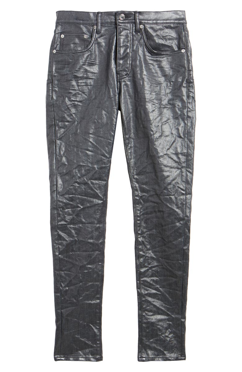 PURPLE BRAND Patent Film Coated Skinny Jeans | Nordstromrack