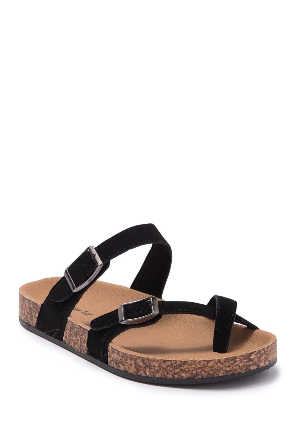 TOP MODA Amara Cross Toe Sandal | Nordstromrack
