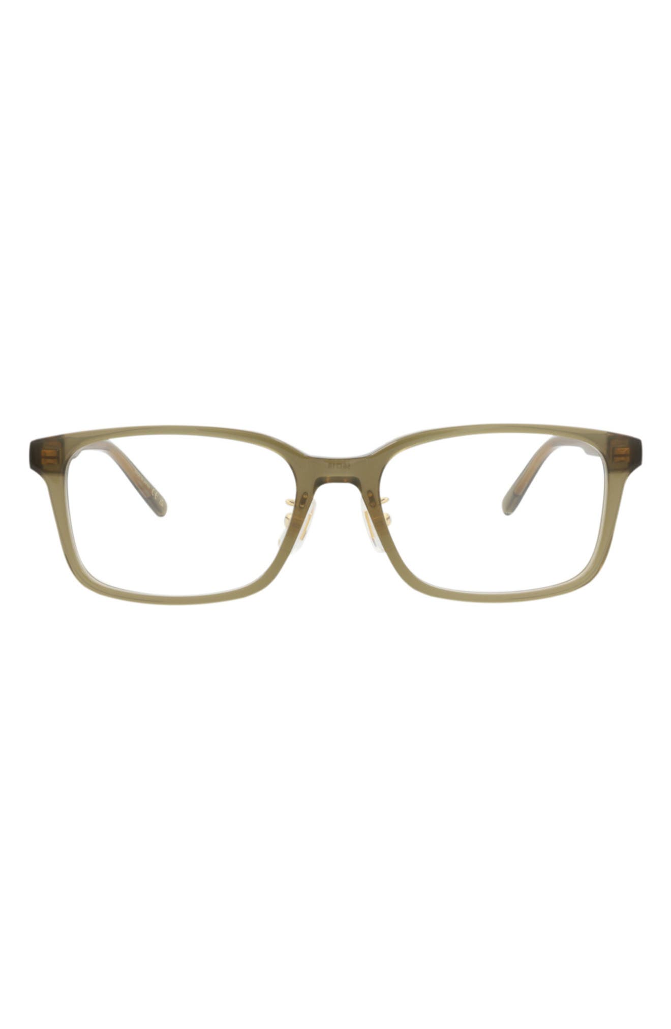 54mm Rectangular Optical Glasses (Men) | Nordstromrack