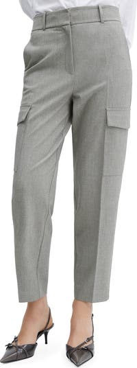 MANGO Cargo Suit Pants | Nordstrom