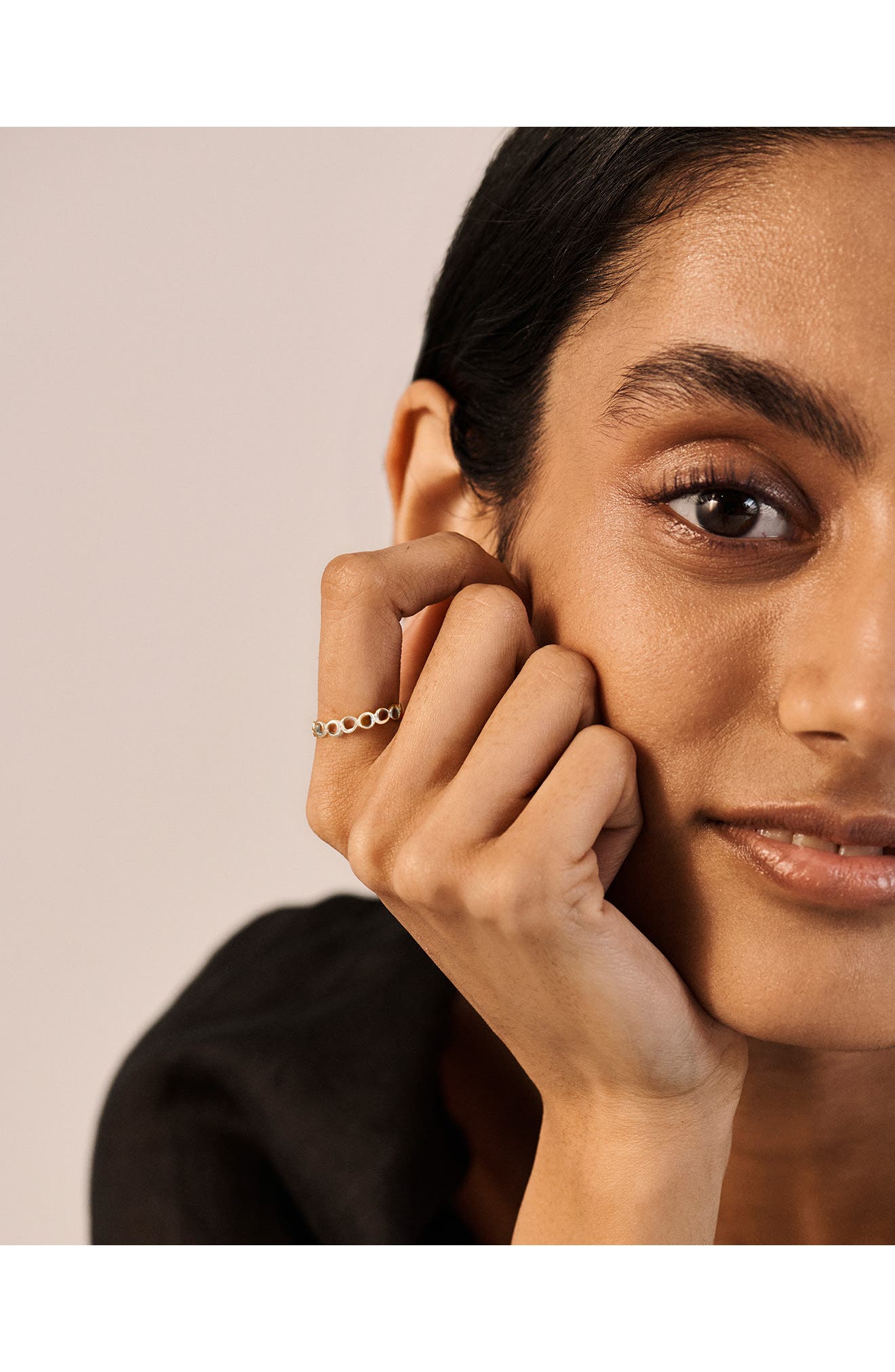 Monica Vinader Nura Sterling Silver Open Stacking Ring | Nordstromrack