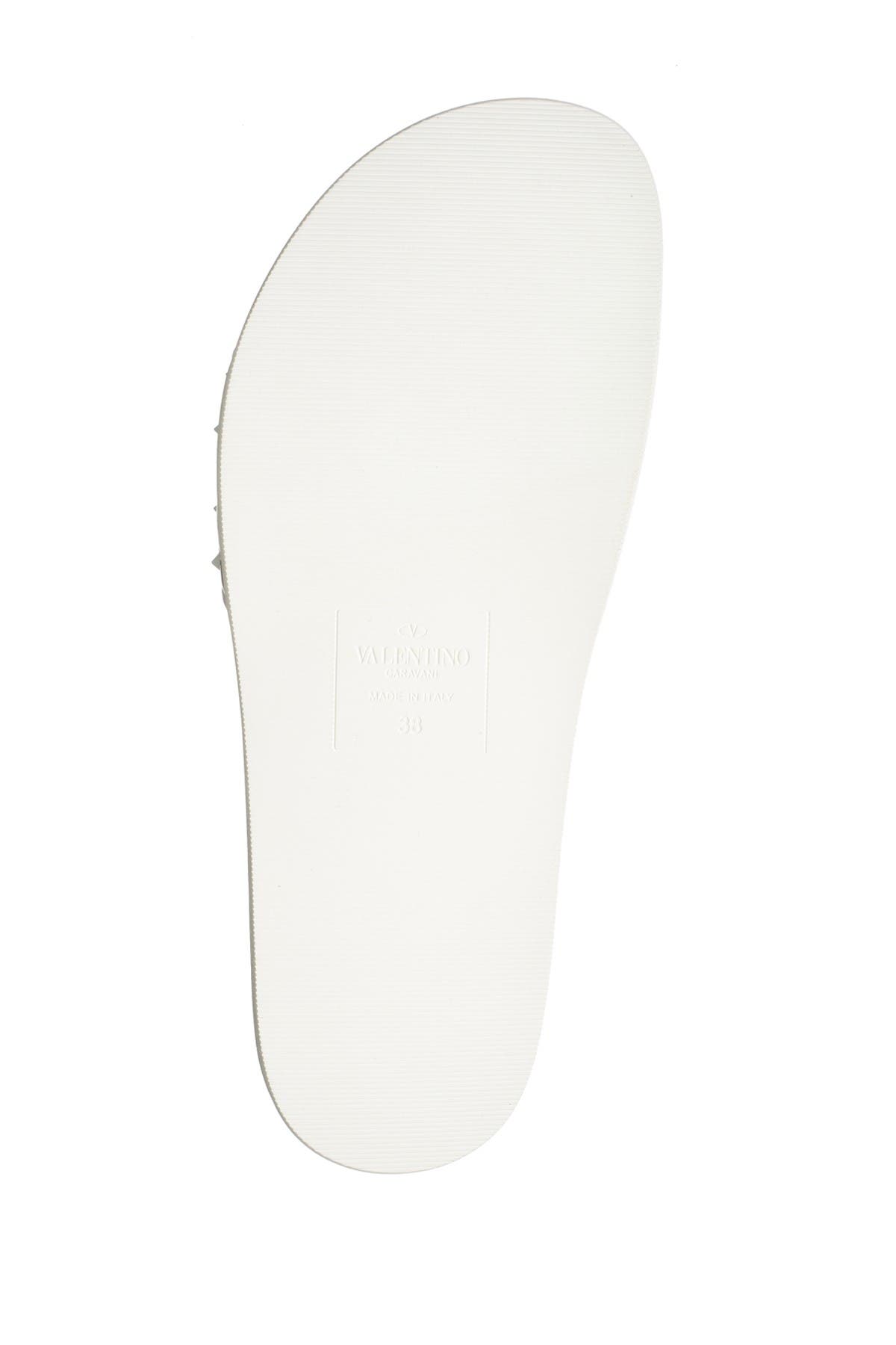 Valentino Free Leather Rockstud Quilted Slide | Nordstromrack