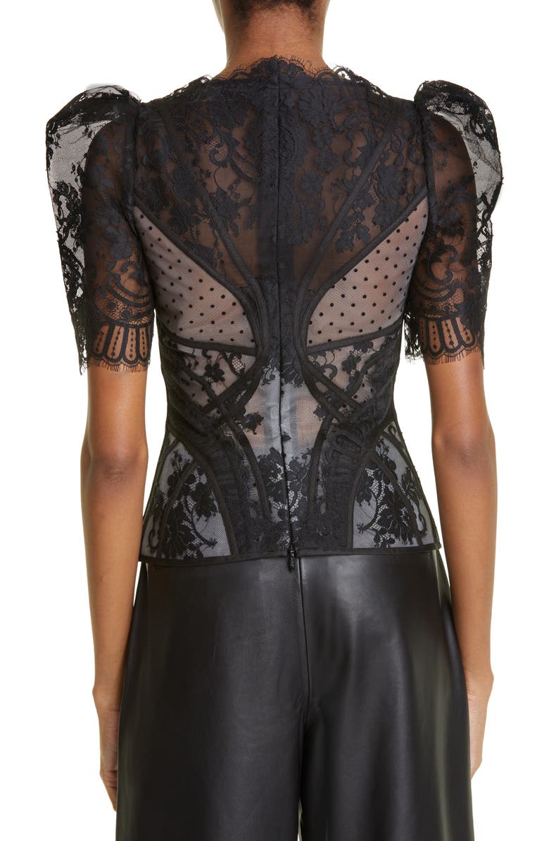 Zimmermann Zimmerman Dancer Lace Puff Sleeve Blouse | Nordstrom