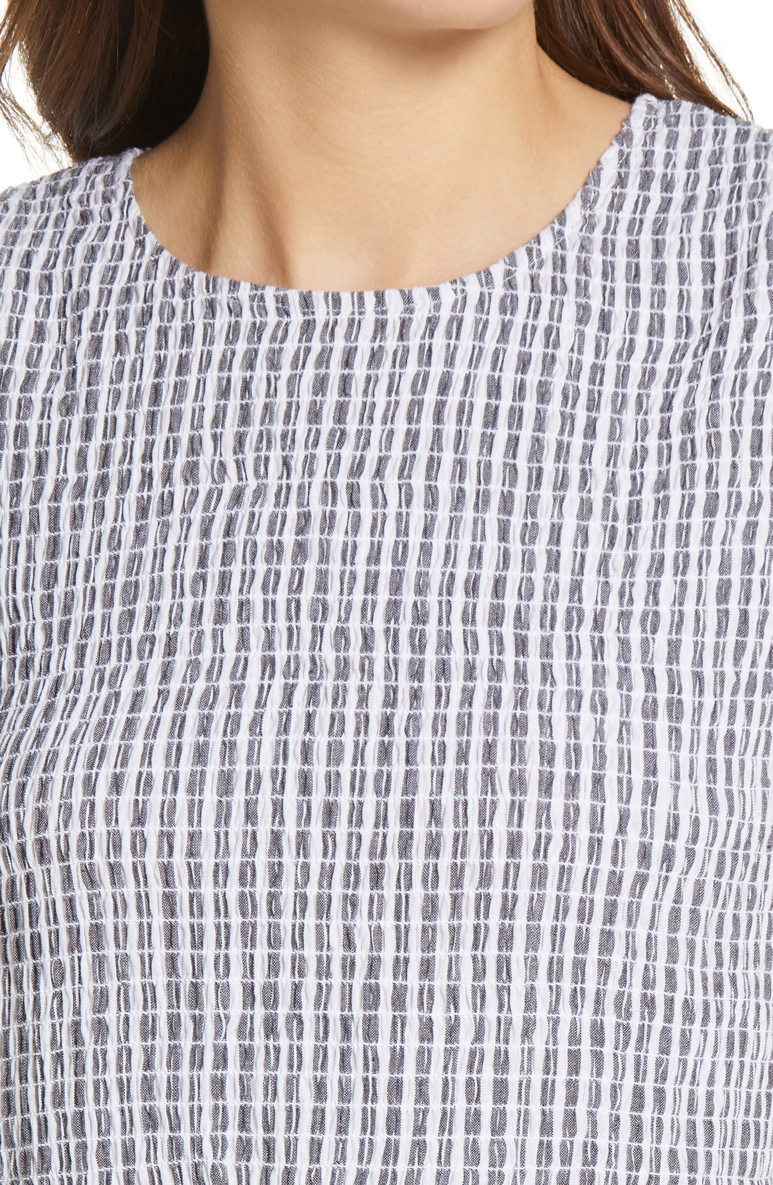 French Connection Stripe Smocked Dress | Nordstrom