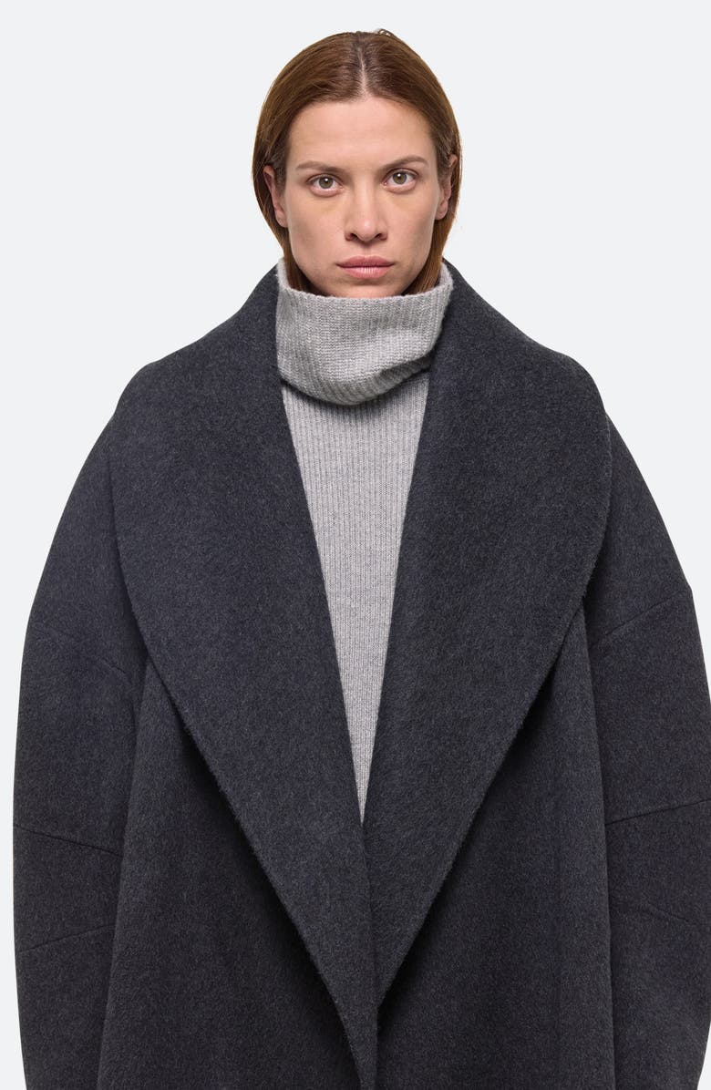 Helmut Lang Apex Oversize Recycled Wool Cocoon Coat | Nordstromrack
