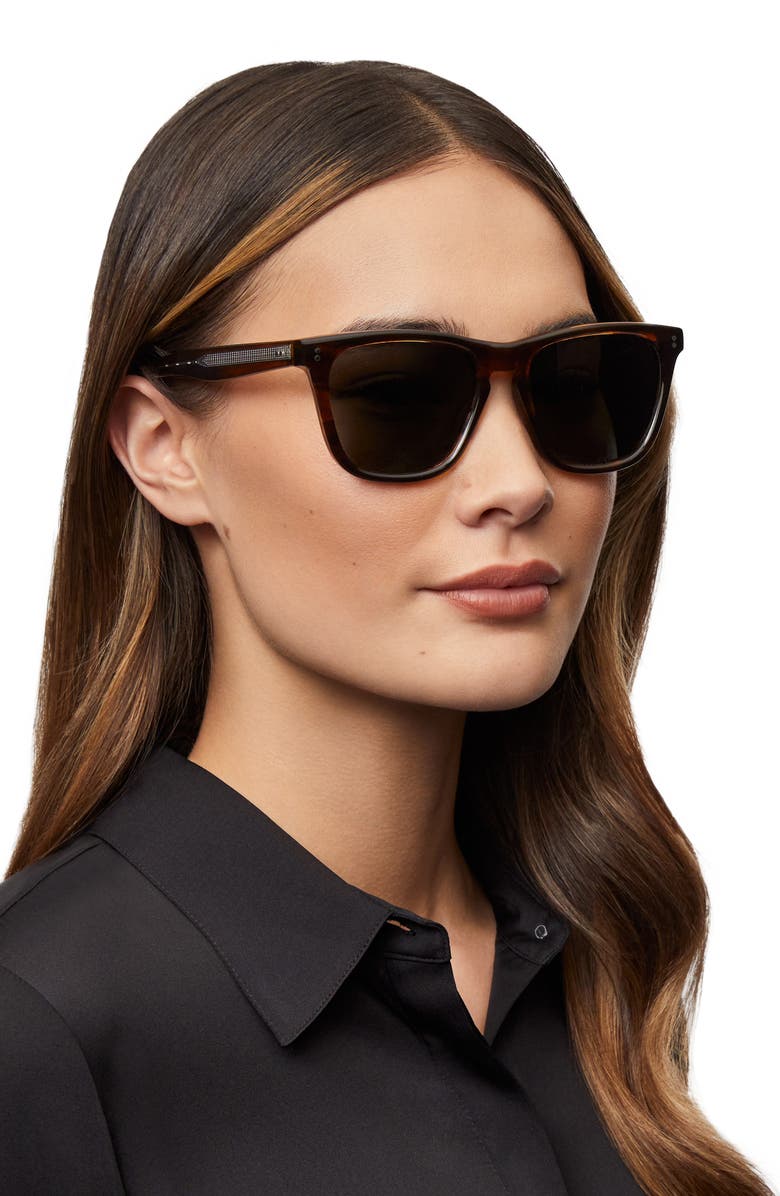 Oliver Peoples Lynes 55mm Polarized Pillow Sunglasses | Nordstrom