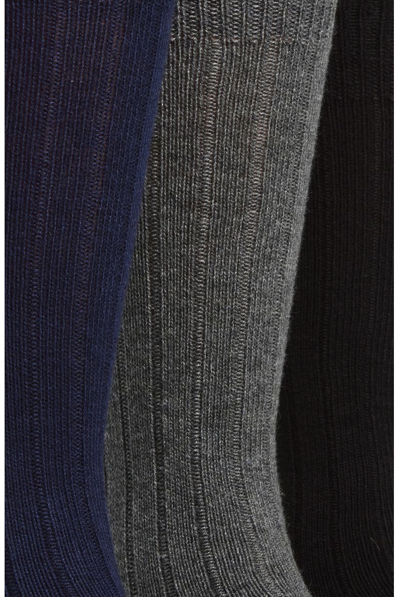 Assorted 3-Pack Cotton Blend Crew Socks (Men) | Nordstromrack