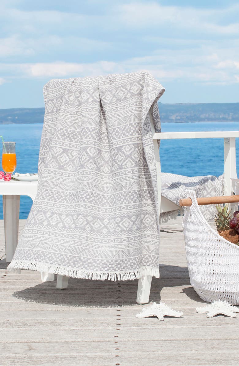 Linum Home Textiles Set of 2 Sea Breeze Turkish Cotton Beach Towels ...