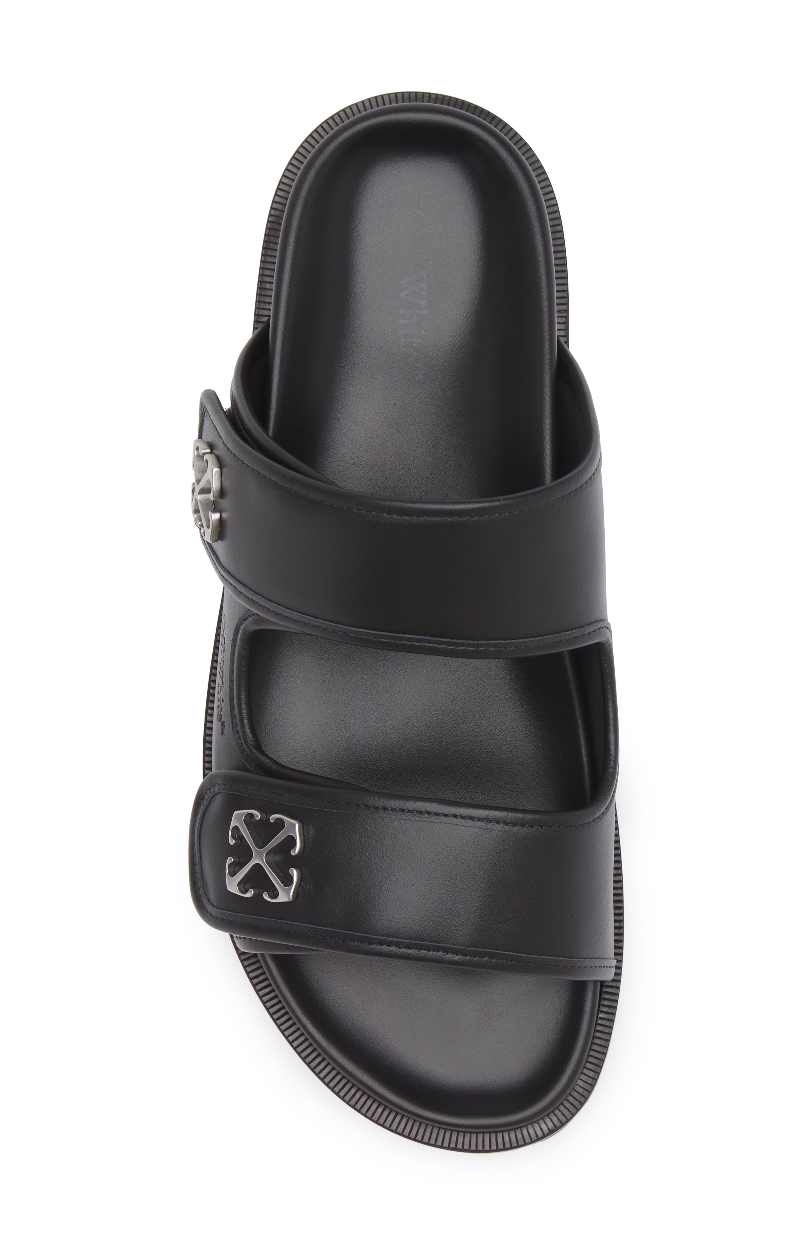 Off-White Arrow Slide Sandal (Men) | Nordstromrack
