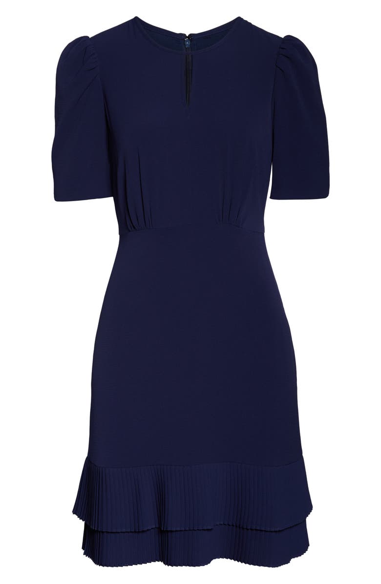 Maggy London Pleat Hem A-Line Dress | Nordstromrack