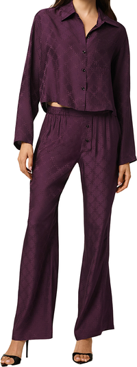 Kiki de Montparnasse HANDCUFF JACQUARD SLIM BOXER PANT | Nordstrom