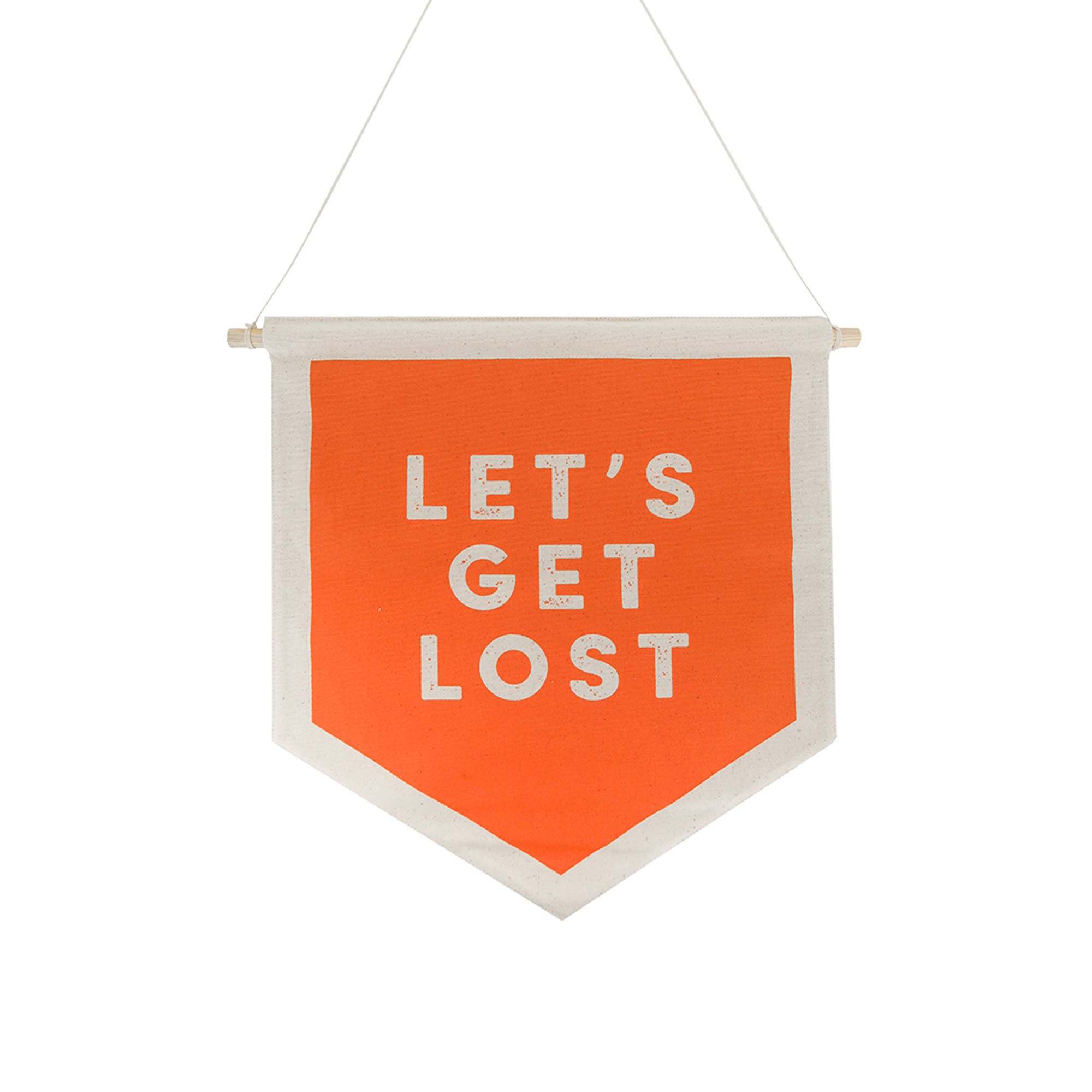Daydream Society Camp Explorer Lets Get Lost Canvas Banner | Nordstrom